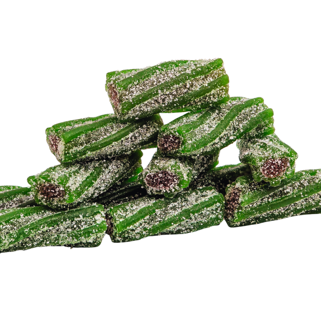 Strawberry Filled Licorice | Bulk Sour Strawberry Pectin Licorice ...