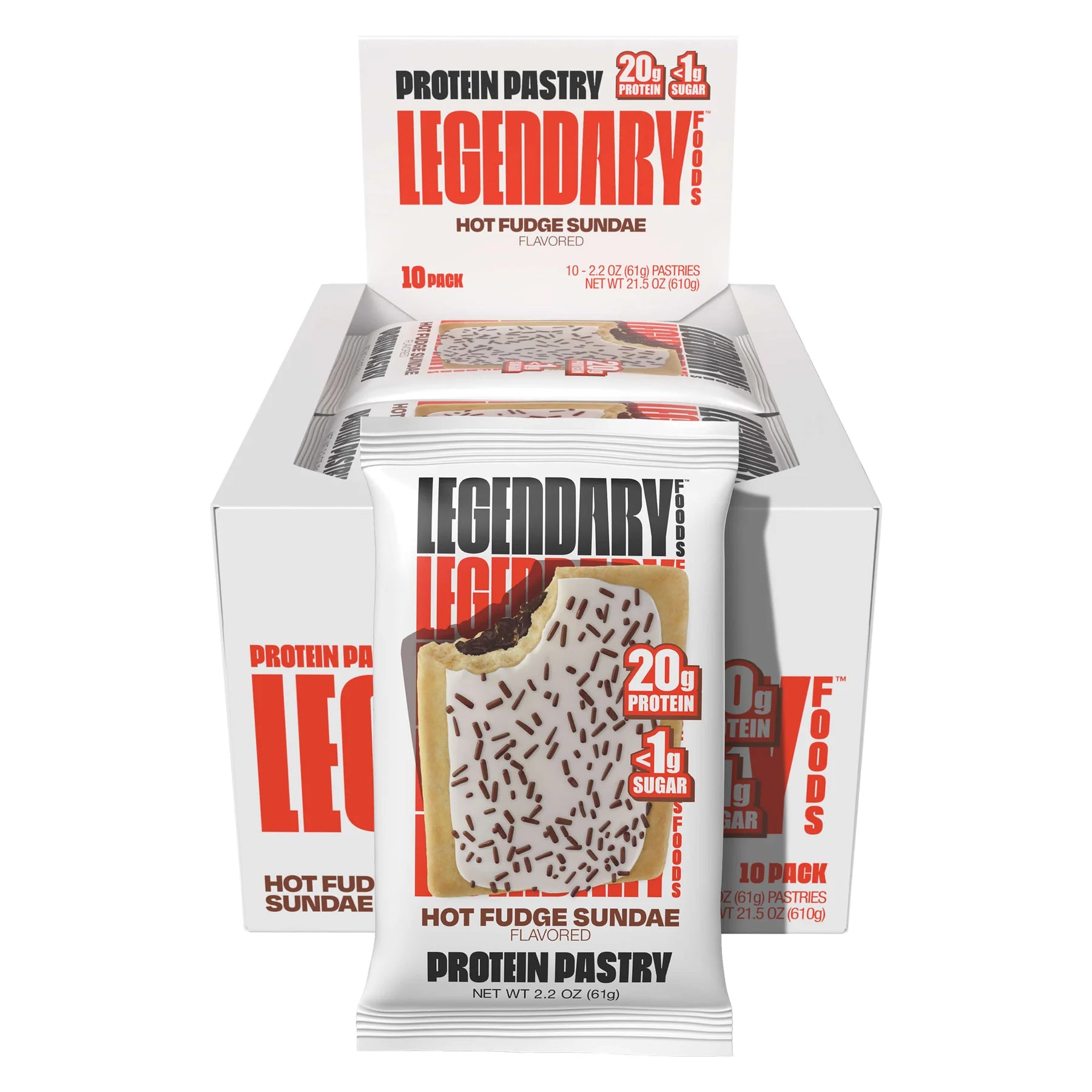 Legendary Tasty Pastry:10pk: Hot Fudge | Candy Pros