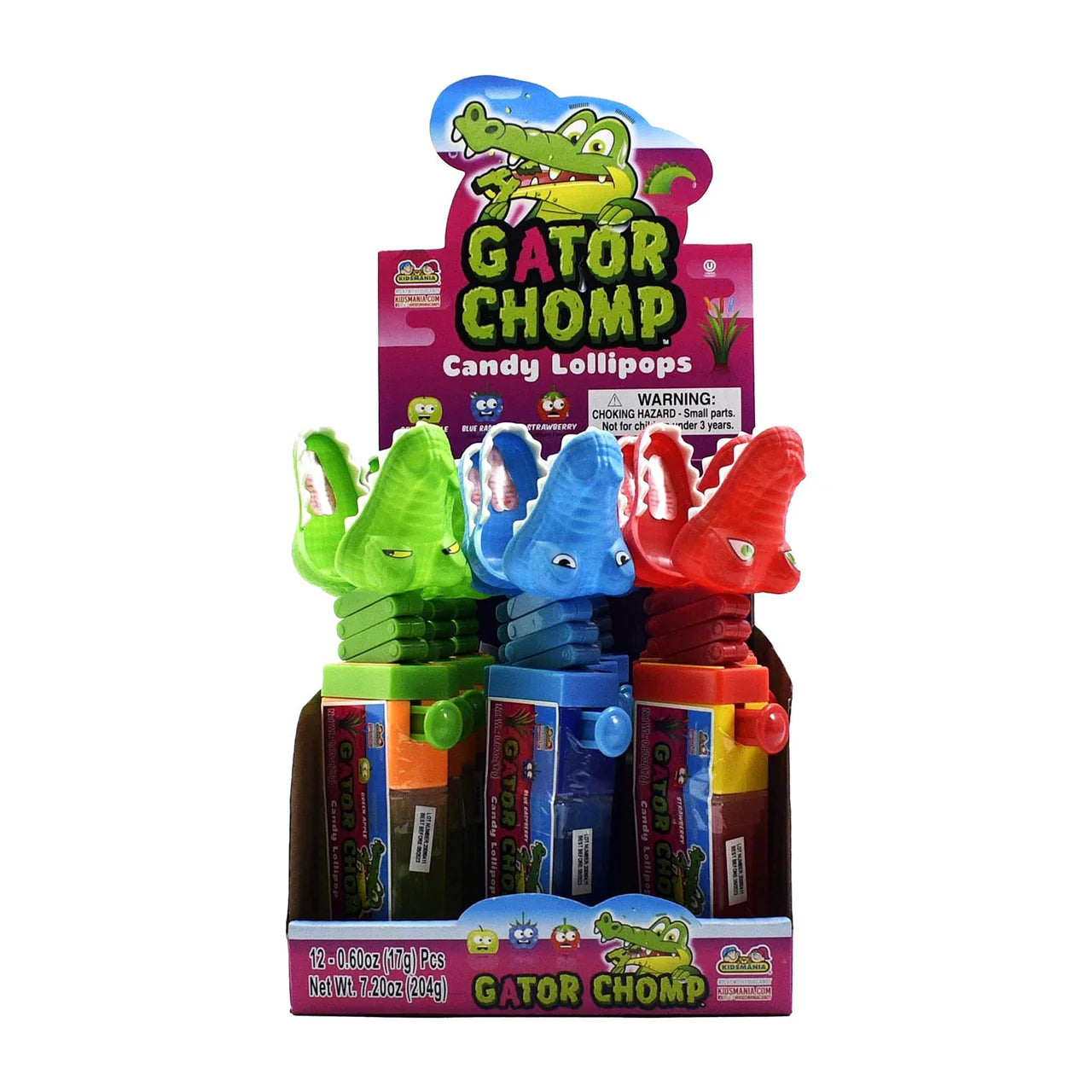 Kidsmania Gator Chomp | Candy Toy with Bite | Candy Pros