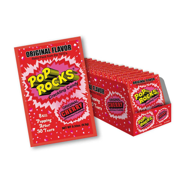 Pop Rocks Cherry | Classic Popping Candy | Candy Pros